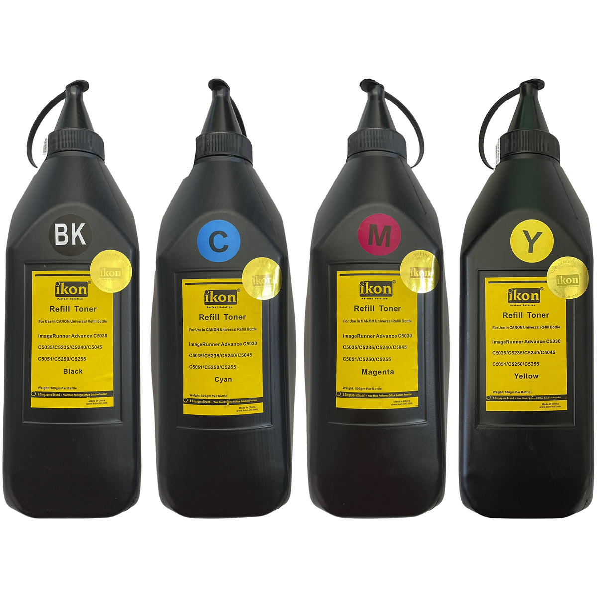SET de recargas de tóner compatible Canon GPR-31 (500g) | Ikon México ...